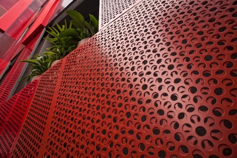 Why architects choose perforated aluminum cladding materials